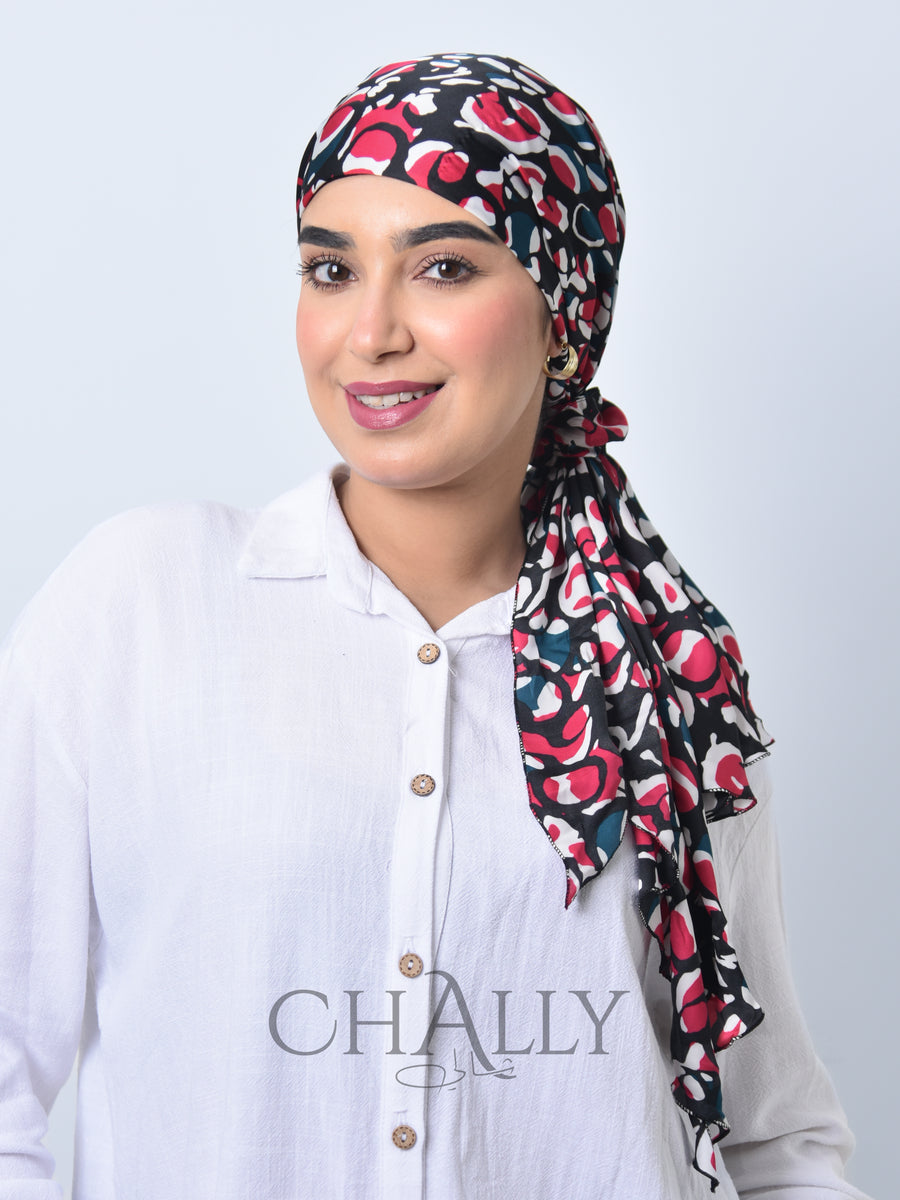 TURBAN SATINÉ - OLYSE – challymaroc